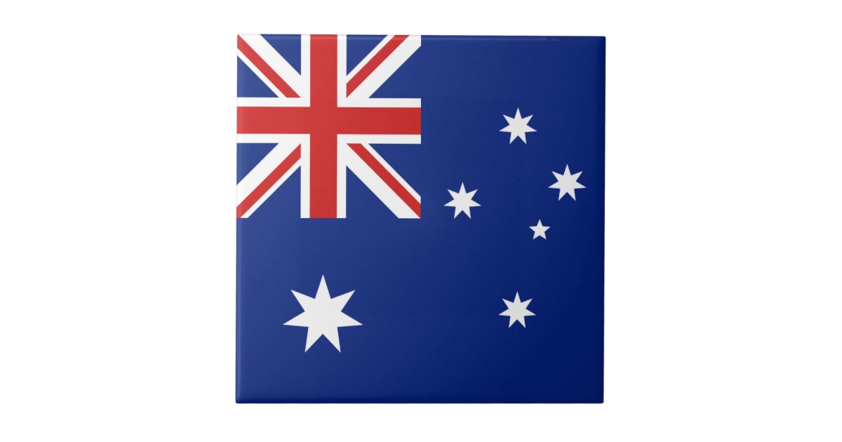 Australia Flag Ceramic Tile | Zazzle