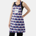 AUSTRALIA FLAG | Monogram | Australian Apron | Zazzle