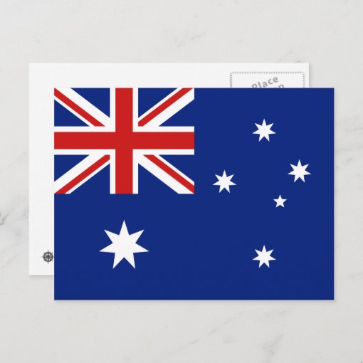 Australia Flag Postcard | Zazzle