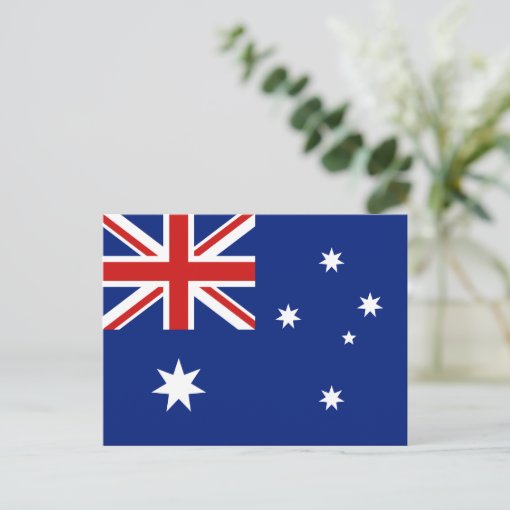 Australia Flag Postcard | Zazzle