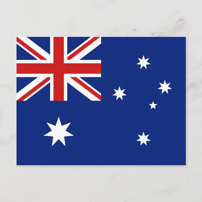 Australia Flag Postcard | Zazzle