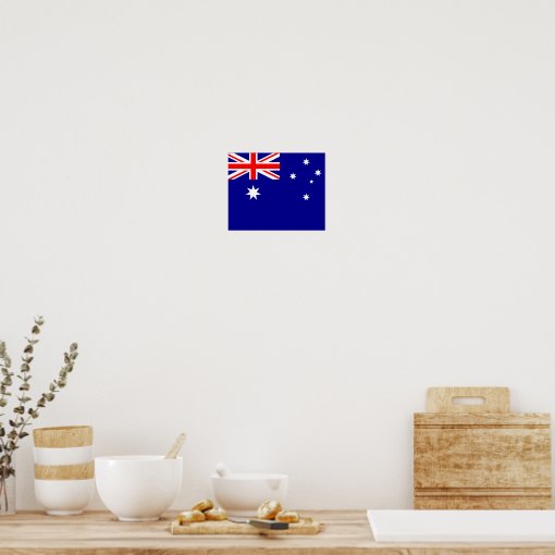 Australia Flag Poster | Zazzle