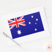 Australia Flag Rectangle Sticker | Zazzle