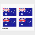 Australia Flag Rectangle Sticker | Zazzle