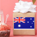Australia flag rectangular sticker | Zazzle