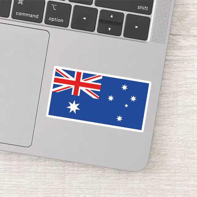 Australia flag sticker | Zazzle