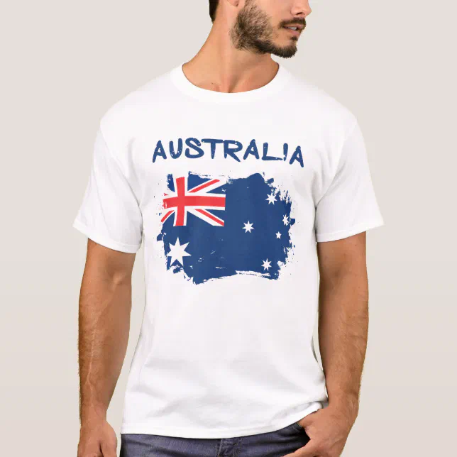 Australia Flag T-Shirt | Zazzle