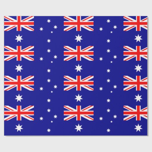 Australia Flag Wrapping Paper | Zazzle