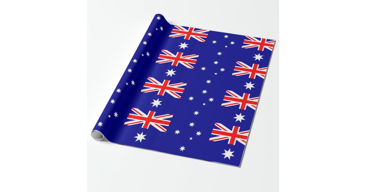 Australia Flag Wrapping Paper | Zazzle