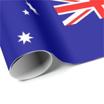 Australia Flag Wrapping Paper | Zazzle