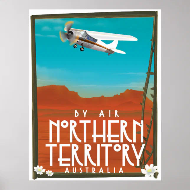 Australia Northern Territory Travel poster | Zazzle