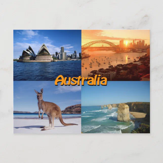 Australia Postcard | Zazzle