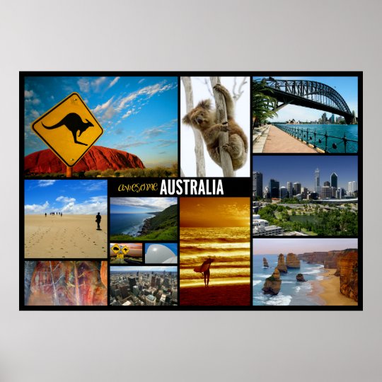 australia travel poster | Zazzle.com