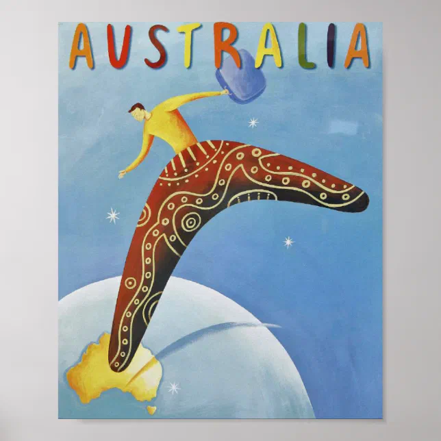 Australia Travel poster | Zazzle
