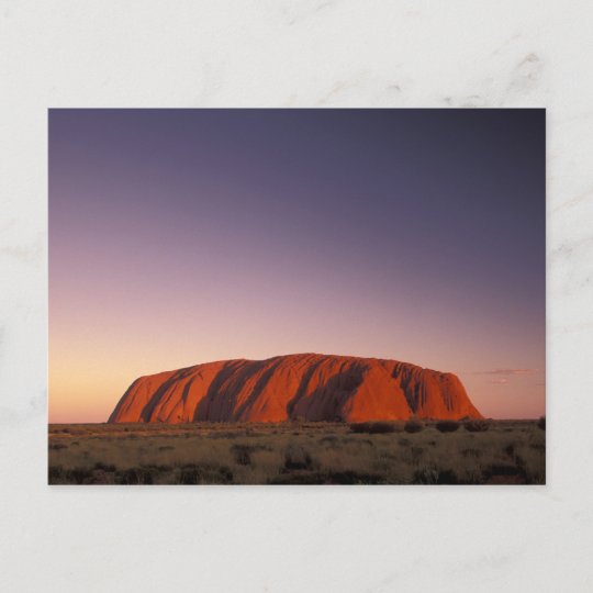 Australia, Uluru Kata Tjuta National Park, Uluru 2 Postcard | Zazzle.com