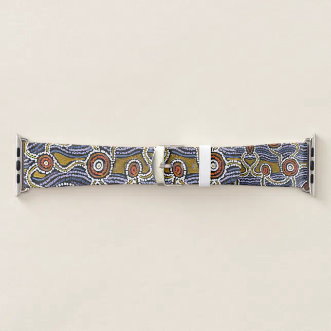 Australian Aboriginal art Apple Watch Band | Zazzle