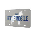 Australian Cattle Dog Heelermobile Custom License Plate | Zazzle