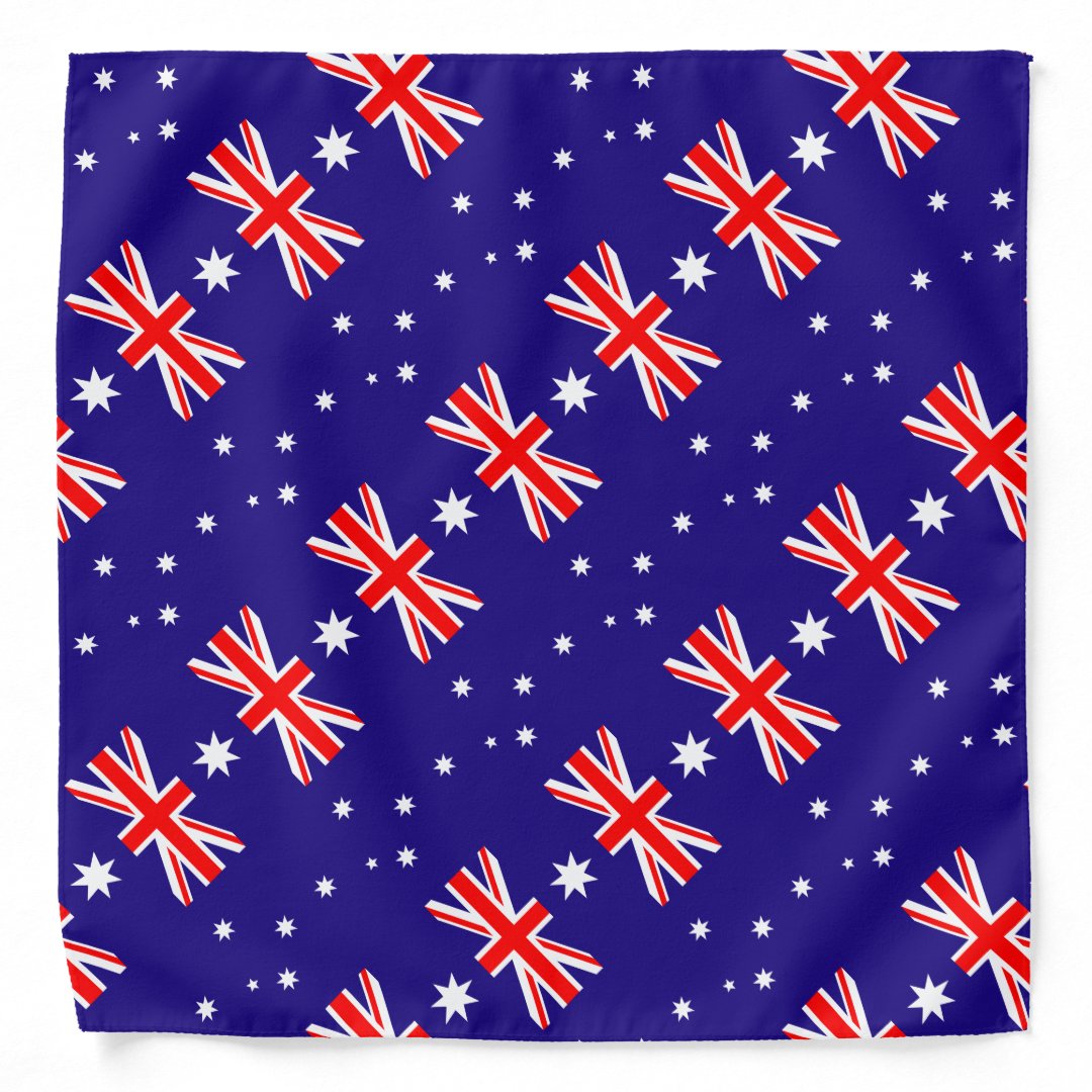 Australian flag bandana | Australia Day gear | Zazzle