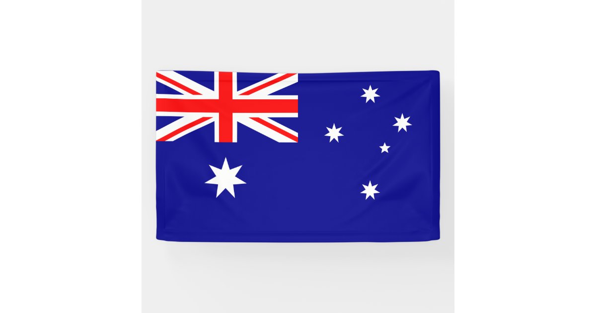 Australian Flag Banner | Zazzle