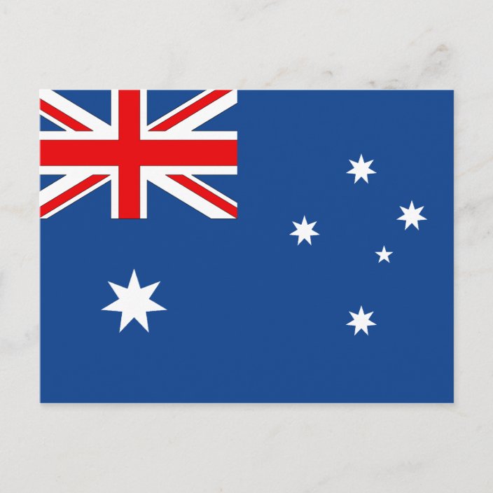 Australian Flag Postcard | Zazzle.com