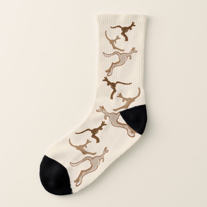 Australian kangaroos socks | Zazzle.com