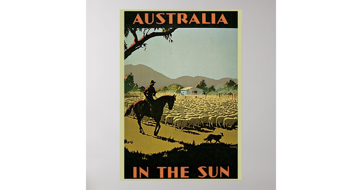 Australian Outback Poster | Zazzle