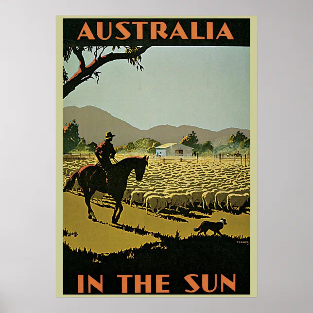 Australian Outback Poster | Zazzle