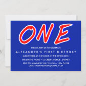 Australian Themed First Birthday Invitation | Zazzle