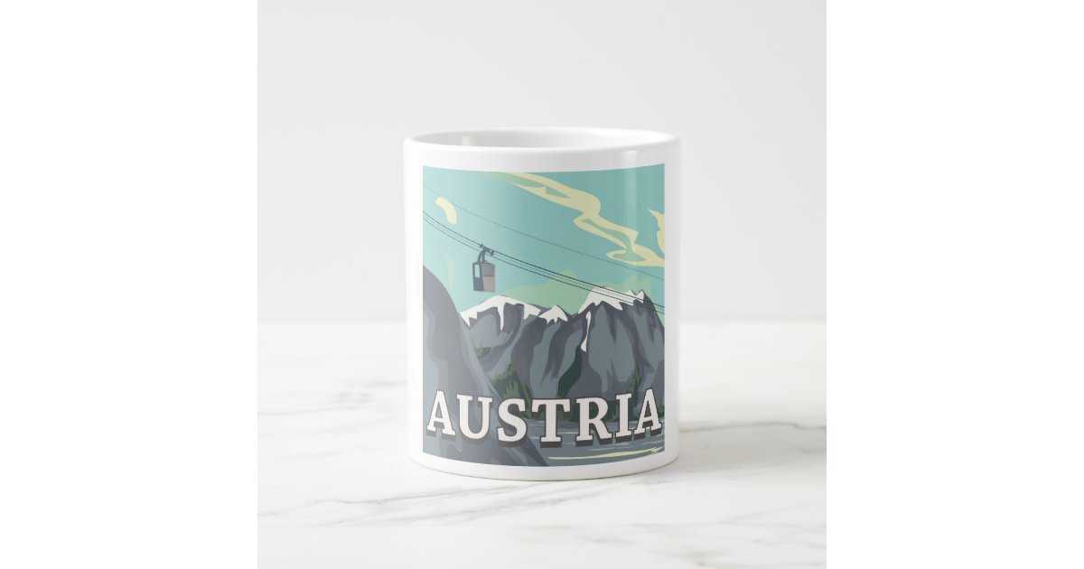 Austria Giant Coffee Mug | Zazzle