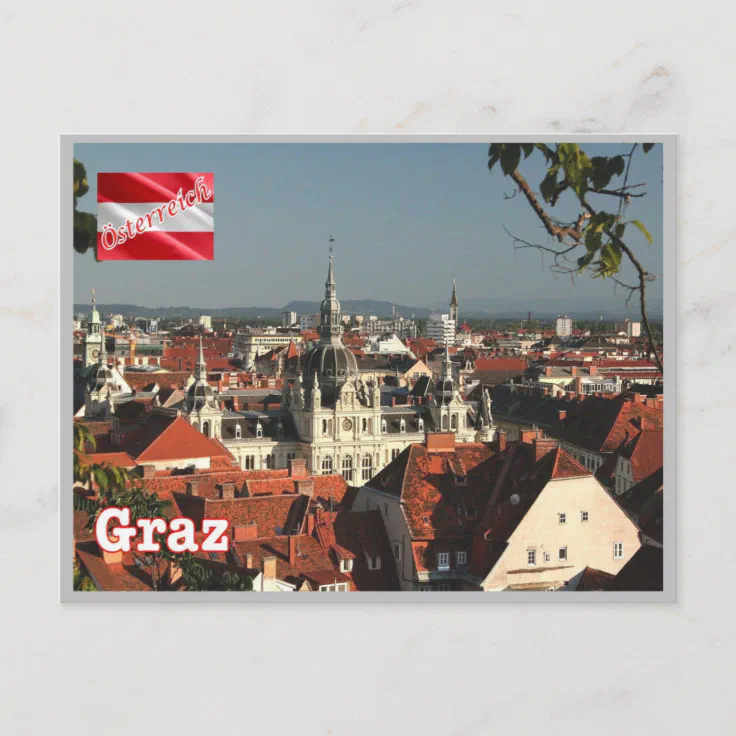 Austria - Graz - Postcard | Zazzle