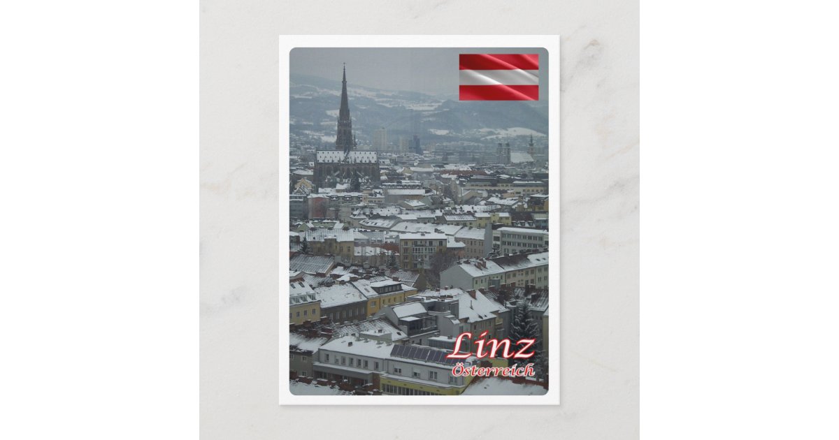 Austria - Linz - Postcard | Zazzle