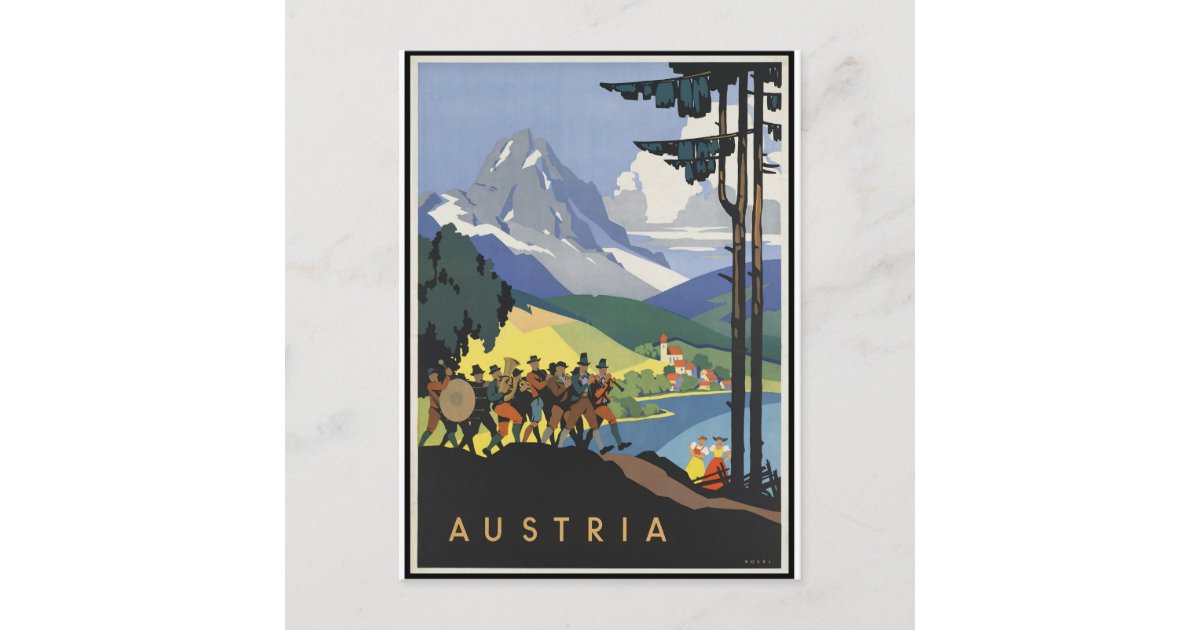 Austria Postcard | Zazzle