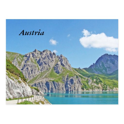Austrian mountains - Postcard | Zazzle