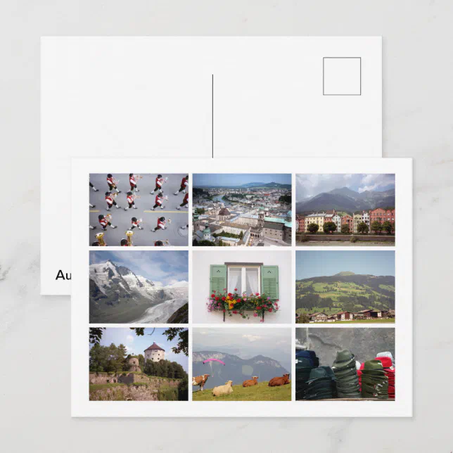 Austrian Tirol Postcard | Zazzle