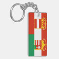 Austro-Hungarian Flag Keychain | Zazzle