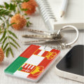 Austro-Hungarian Flag Keychain | Zazzle