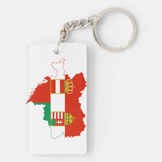 Austro-Hungarian Flag Keychain | Zazzle.com