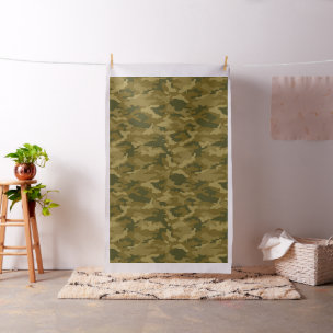 Military Green Camouflage Pattern Fabric | Zazzle.com