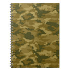 Personalized Woodland Military Camouflage Notebook | Zazzle.com