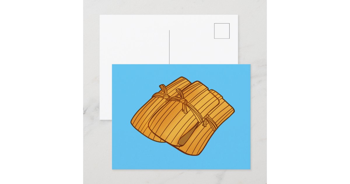 Authentic Mexican Tamales Season Postcard | Zazzle