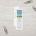Author Writer Book Launch Promotional Bookmark Mini Business Card | Zazzle