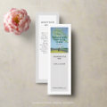 Author Writer Book Launch Promotional Bookmark Mini Business Card | Zazzle