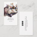 Author Writer Watercolor Business Card | Zazzle