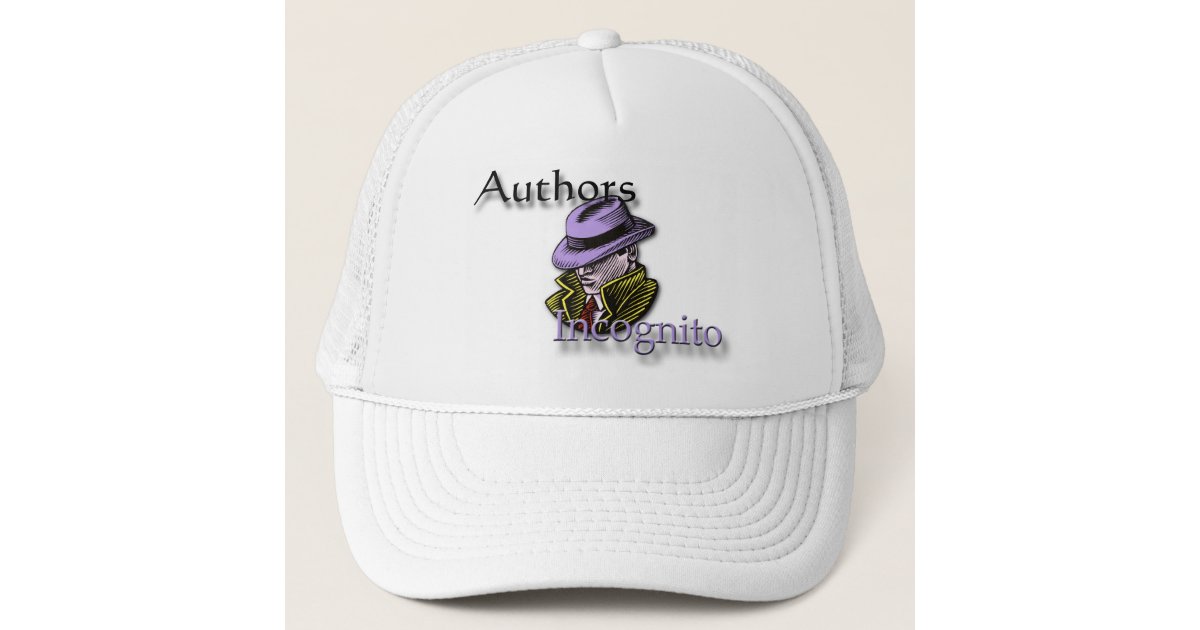Authors Incognito Hat | Zazzle.com
