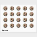 Author's Photo "Signed Copy" Book Signing Classic Round Sticker | Zazzle
