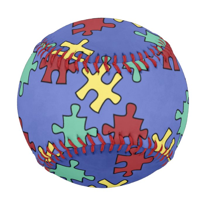 Autism Awareness Baseball | Zazzle.com