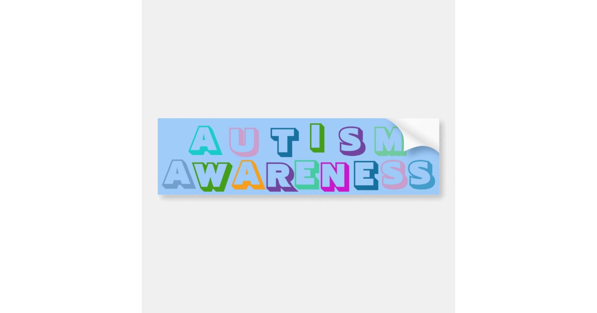 Autism Awareness Bumper Sticker | Zazzle