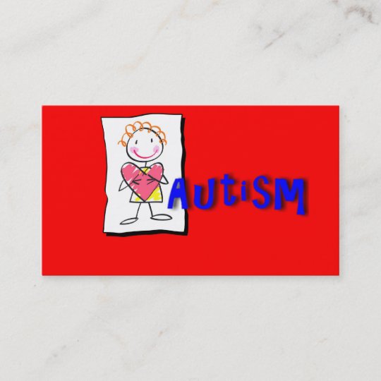 Autism Awareness Business Card | Zazzle.com