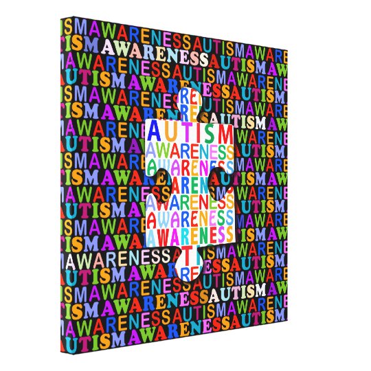Autism Awareness Canvas Print | Zazzle.com