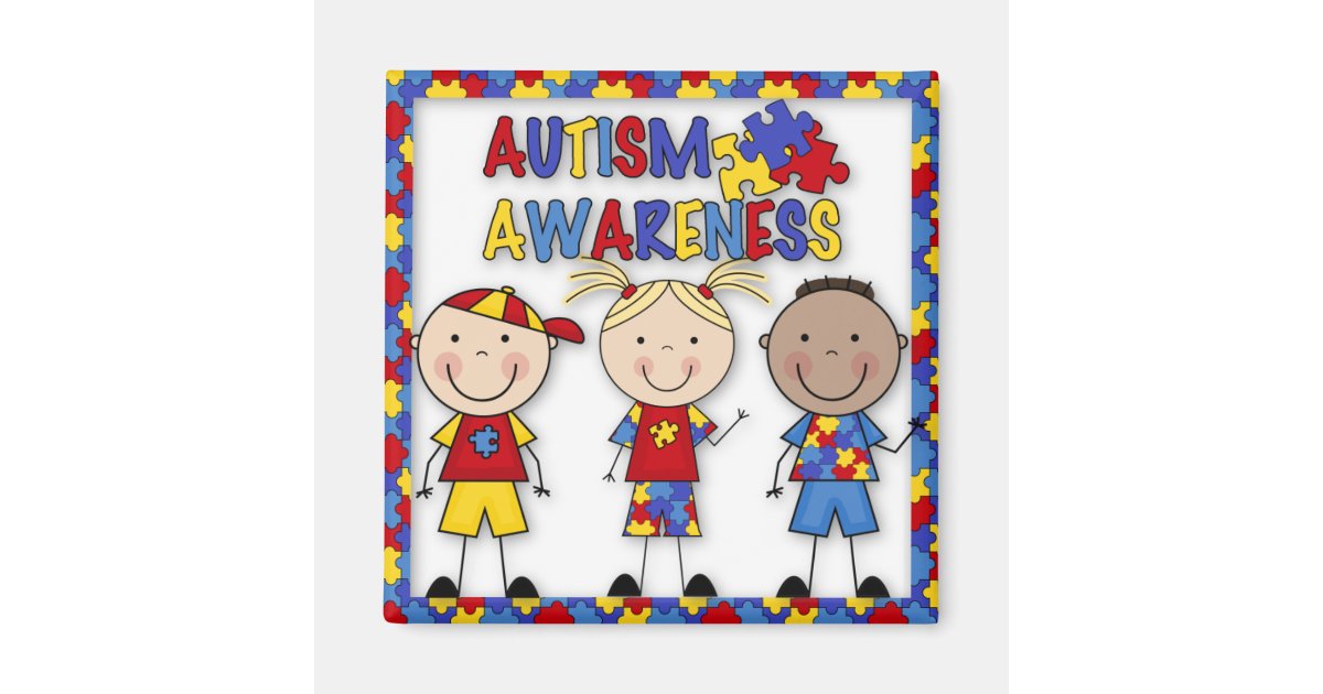 Autism Awareness Fridge Magnet | Zazzle